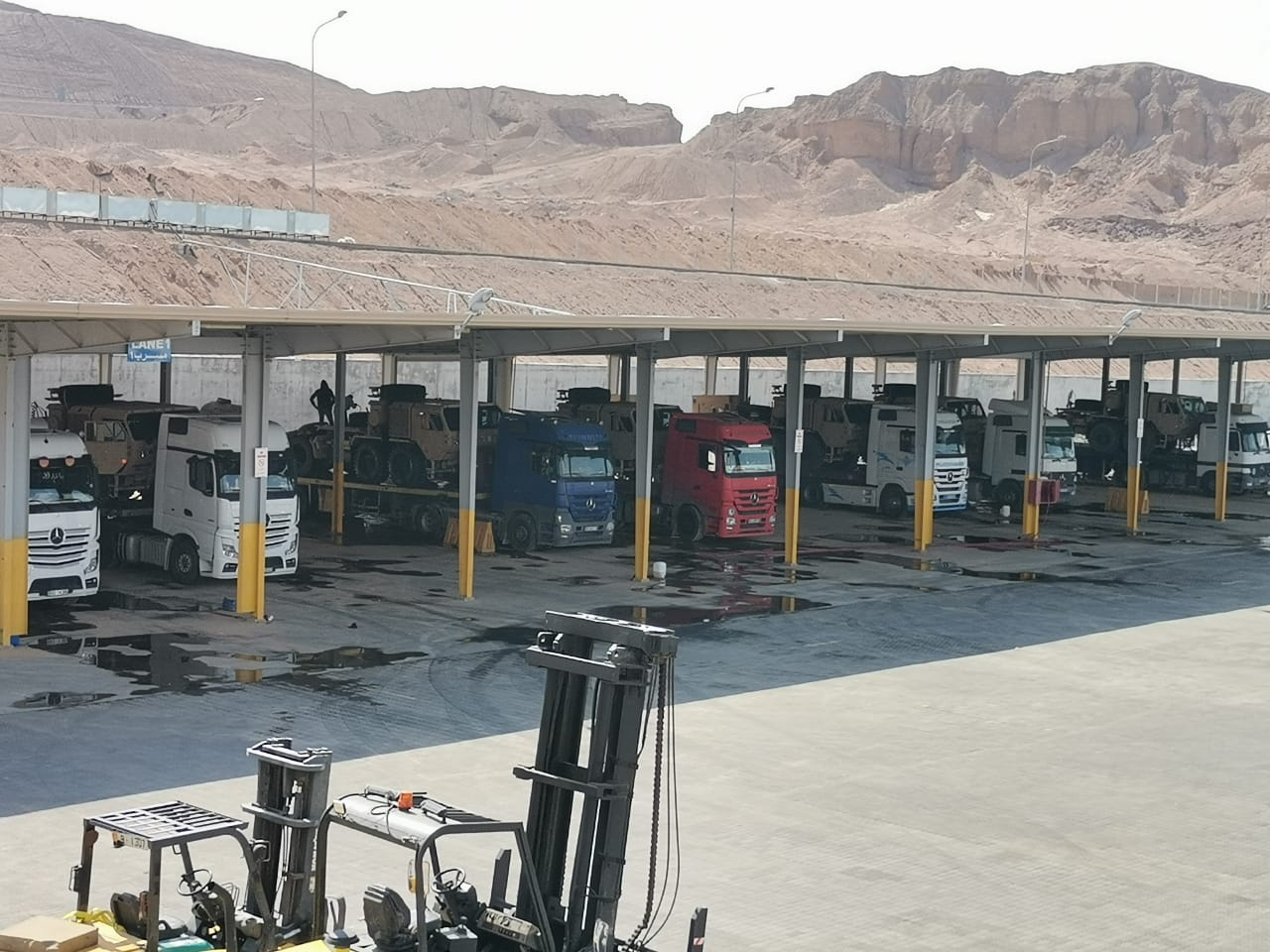 Open yard storage and handling | AQABA Logistics Village (ALV)